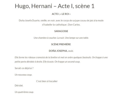 Elèves et étudiants : pourquoi “voir” une pièce de théâtre analysée en ...